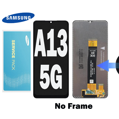 Samsung Galaxy A136 A13 5G LCD touch screen (Service Pack) [Black] GH82-29077A/29078A NF